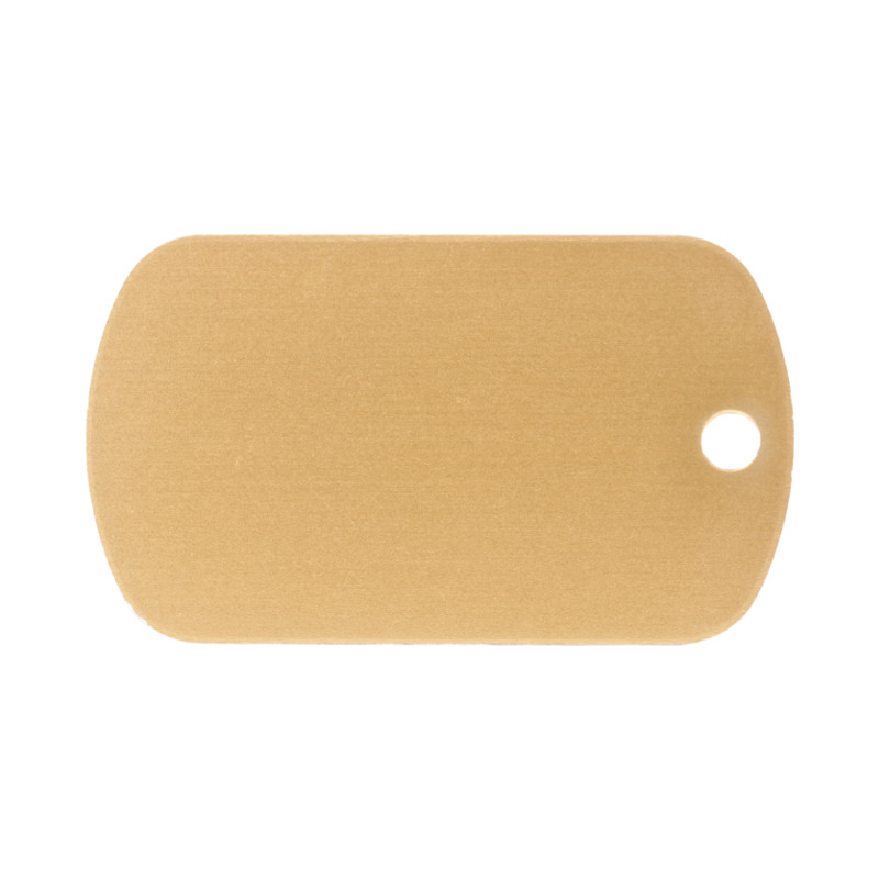 Dog ID Tag Personalized Golden Or Silvery 8 9